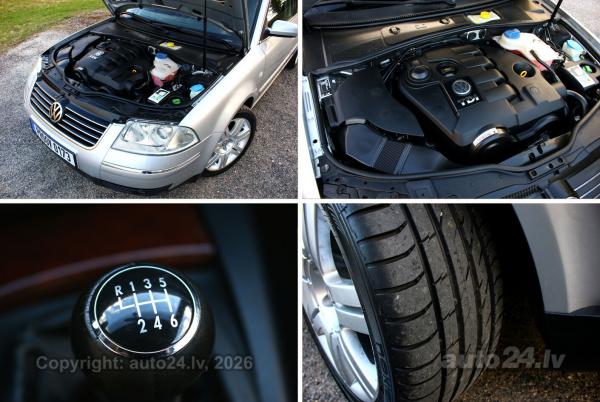 Grey Volkswagen Passat 2003 in Viljandi, with an engine capacity of 1.90 L and mileage of 288 thousand km for 3990 €, photo 5 on AUTOMOTO.COM.LV