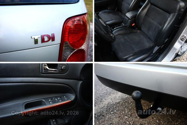 Grey Volkswagen Passat 2003 in Viljandi, with an engine capacity of 1.90 L and mileage of 288 thousand km for 3990 €, photo 9 on AUTOMOTO.COM.LV