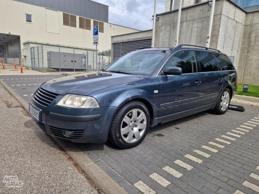 Grey Volkswagen Passat 2003 in Vilnius, with an engine capacity of 1.90 L and mileage of 381 thousand km for 1650 €, photo 3 on AUTOMOTO.COM.LV