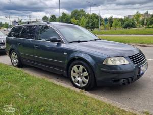 Grey Volkswagen Passat 2003 in Vilnius, with an engine capacity of 1.90 L and mileage of 381 thousand km for 1650 €, photo 8 on AUTOMOTO.COM.LV