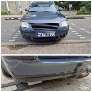 Grey Volkswagen Passat 2003 in Vilnius, with an engine capacity of 1.90 L and mileage of 381 thousand km for 1650 €, photo 19 on AUTOMOTO.COM.LV