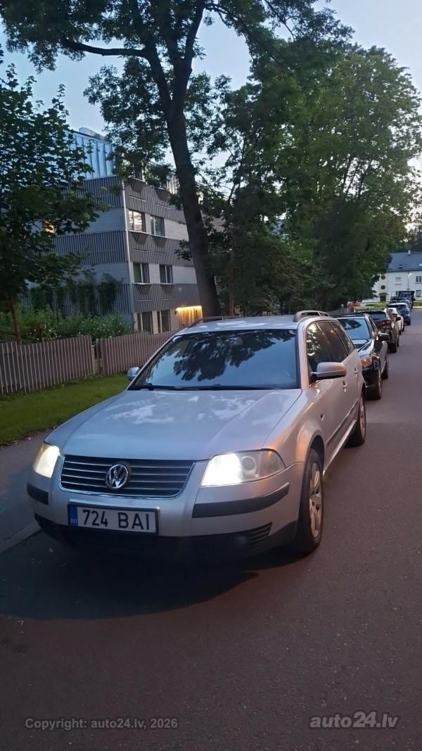 Pelēks Volkswagen Passat 2003 Tallina, ar dzinēja tilpumu 1.90 L un nobraukumu 340 tūkst. km par 1499 €, foto 1 vietnē AUTOMOTO.COM.LV