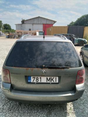 Grey Volkswagen Passat 2003 in Tallinn, with an engine capacity of 2.50 L and mileage of 453 thousand km for 1499 €, photo 4 on AUTOMOTO.COM.LV