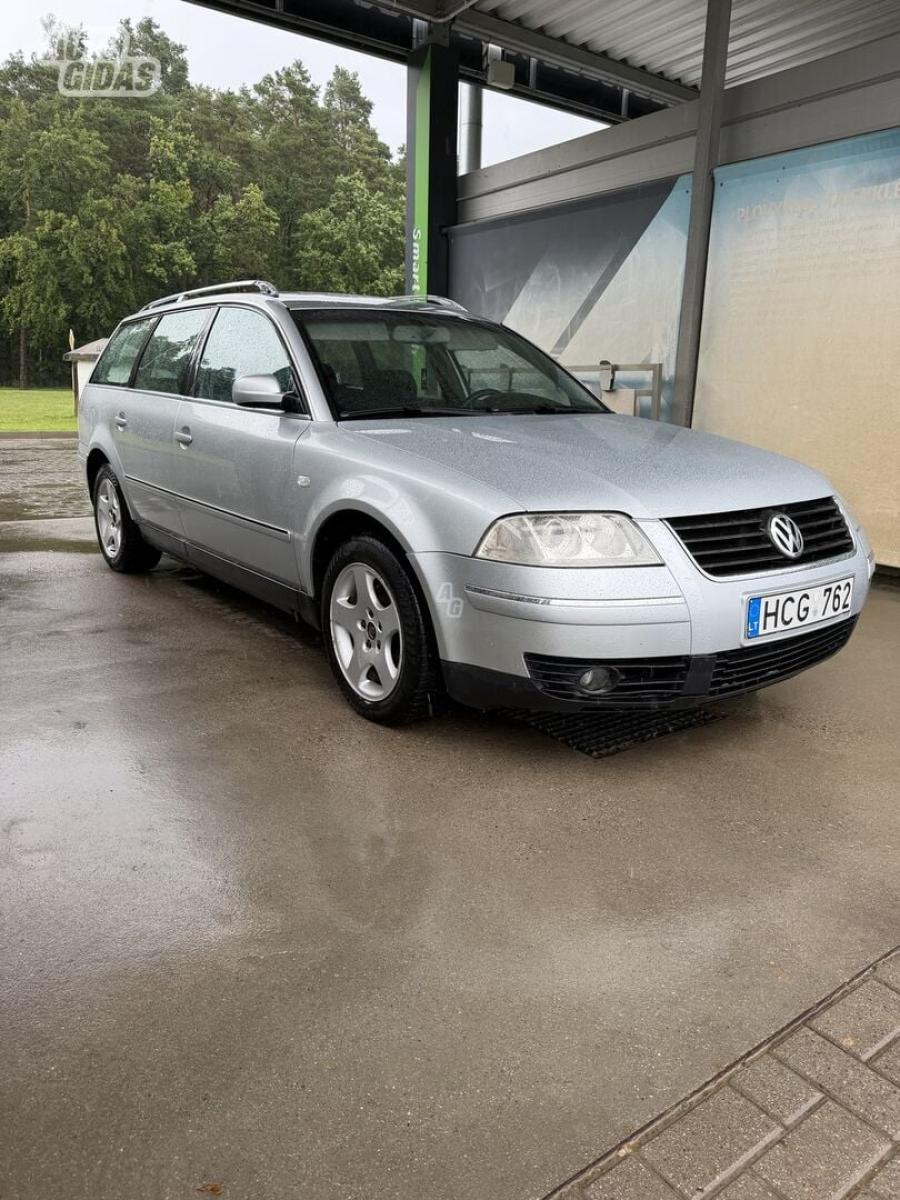 Grey Volkswagen Passat 2003 in Jurbarkas, with an engine capacity of 1.90 L and mileage of 346 thousand km for 1650 €, photo 7 on AUTOMOTO.COM.LV