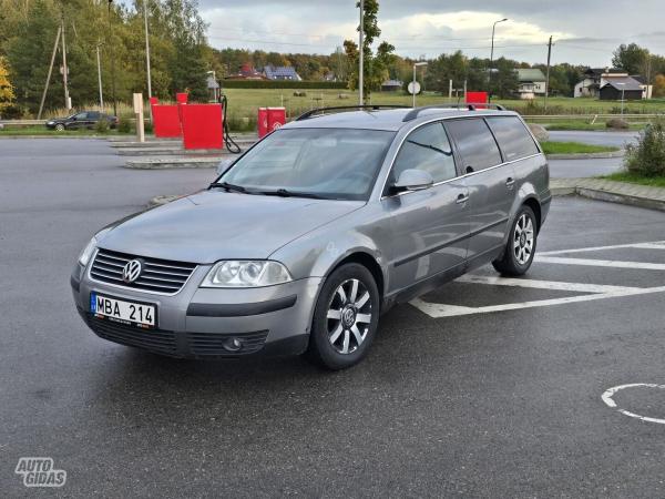 Grey Volkswagen Passat 2003 in Vilnius, with an engine capacity of 1.90 L and mileage of 285 thousand km for 1500 €, photo 4 on AUTOMOTO.COM.LV
