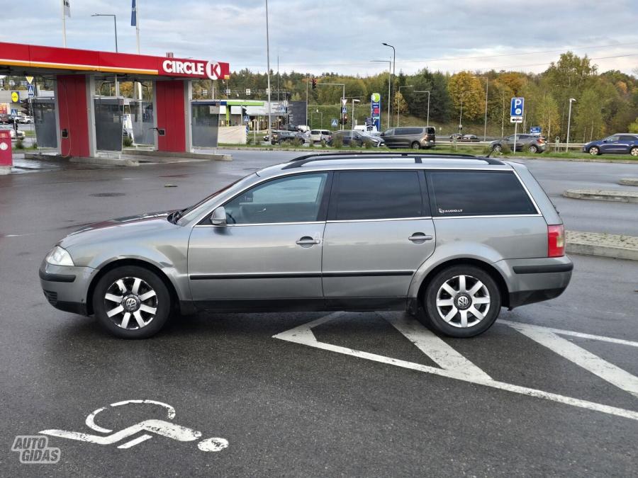 Grey Volkswagen Passat 2003 in Vilnius, with an engine capacity of 1.90 L and mileage of 285 thousand km for 1500 €, photo 5 on AUTOMOTO.COM.LV