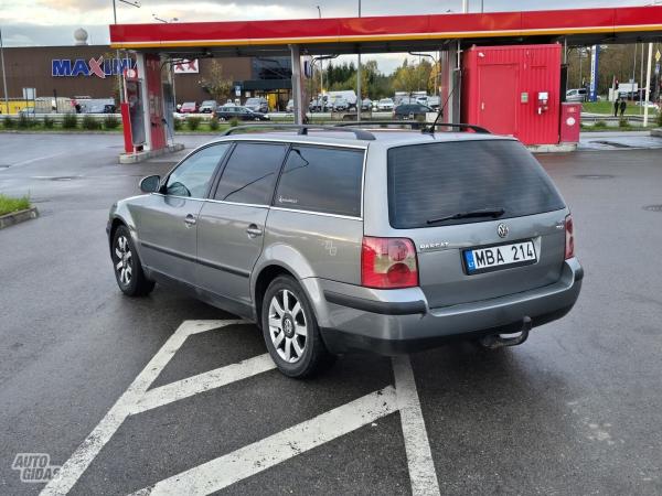 Grey Volkswagen Passat 2003 in Vilnius, with an engine capacity of 1.90 L and mileage of 285 thousand km for 1500 €, photo 6 on AUTOMOTO.COM.LV