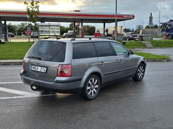 Grey Volkswagen Passat 2003 in Vilnius, with an engine capacity of 1.90 L and mileage of 285 thousand km for 1500 €, photo 8 on AUTOMOTO.COM.LV