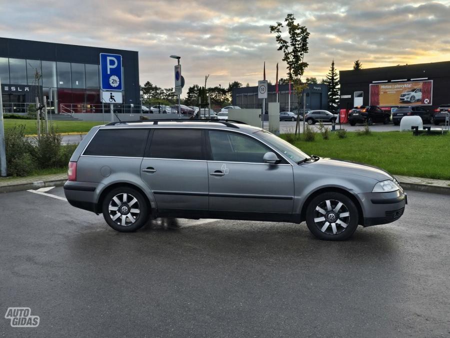 Grey Volkswagen Passat 2003 in Vilnius, with an engine capacity of 1.90 L and mileage of 285 thousand km for 1500 €, photo 9 on AUTOMOTO.COM.LV