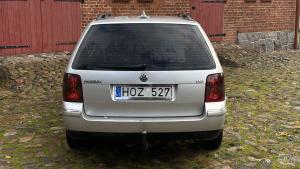 Grey Volkswagen Passat 2003 in Silute, with an engine capacity of 1.90 L and mileage of 402 thousand km for 950 €, photo 6 on AUTOMOTO.COM.LV