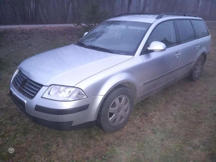 Pelēks Volkswagen Passat 2004 Alīta, ar dzinēja tilpumu 1.90 L un nobraukumu 320 tūkst. km par 1000 €, foto 2 vietnē AUTOMOTO.COM.LV