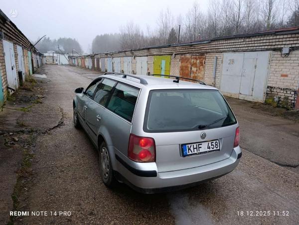 Pelēks Volkswagen Passat 2004 Visaginas, ar dzinēja tilpumu 1.90 L un nobraukumu 278 tūkst. km par 800 €, foto 4 vietnē AUTOMOTO.COM.LV