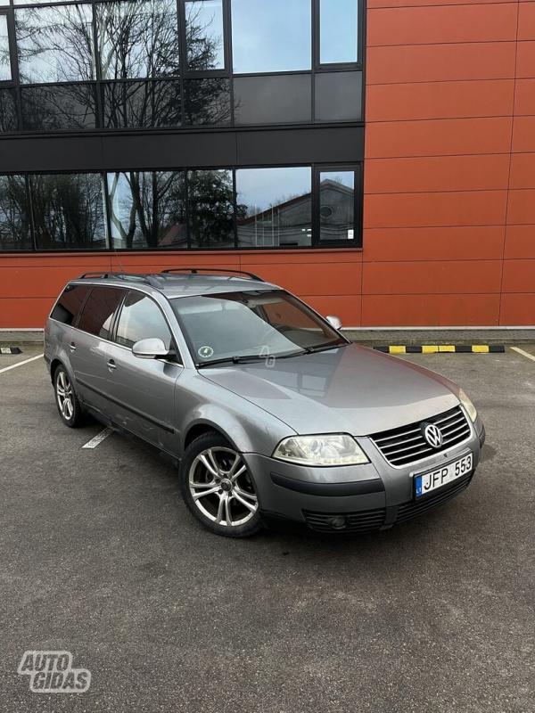 Pelēks Volkswagen Passat 2004 Klaipėda, ar dzinēja tilpumu 1.90 L un nobraukumu 385 tūkst. km par 850 €, foto 1 vietnē AUTOMOTO.COM.LV
