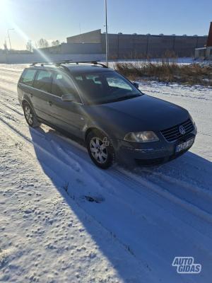 Grey Volkswagen Passat 2004 in Panevezys, with an engine capacity of 1.90 L and mileage of 383 thousand km for 550 €, photo 4 on AUTOMOTO.COM.LV