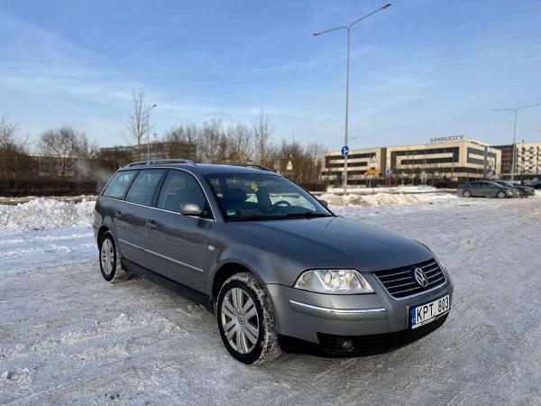 Pelēks Volkswagen Passat 2004 Viļņa, ar dzinēja tilpumu 1.90 L un nobraukumu 405 tūkst. km par 1400 €, foto 3 vietnē AUTOMOTO.COM.LV