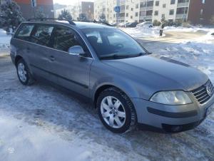 Pelēks Volkswagen Passat 2004 Viļņa, ar dzinēja tilpumu 1.90 L un nobraukumu 390 tūkst. km par 1500 €, foto 8 vietnē AUTOMOTO.COM.LV