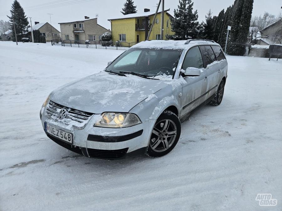 Pelēks Volkswagen Passat 2004 Vilkaviškis, ar dzinēja tilpumu 1.90 L un nobraukumu 430 tūkst. km par 1350 €, foto 1 vietnē AUTOMOTO.COM.LV