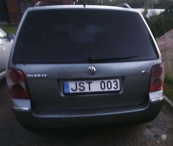 Pelēks Volkswagen Passat 2004 Viļņa, ar dzinēja tilpumu 1.90 L un nobraukumu 320 tūkst. km par 1000 €, foto 6 vietnē AUTOMOTO.COM.LV