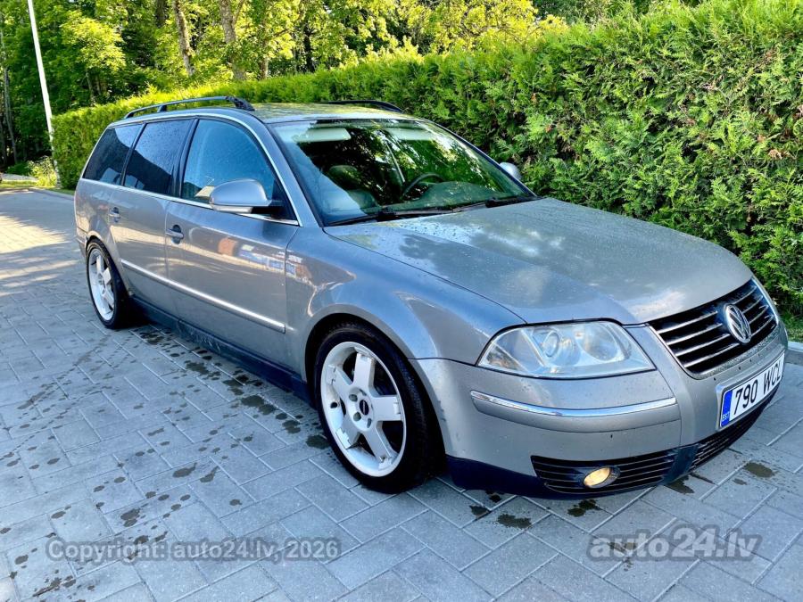 Grey Volkswagen Passat 2004 in Haapsalu, with an engine capacity of 1.90 L and mileage of 416 thousand km for 1899 €, photo 1 on AUTOMOTO.COM.LV