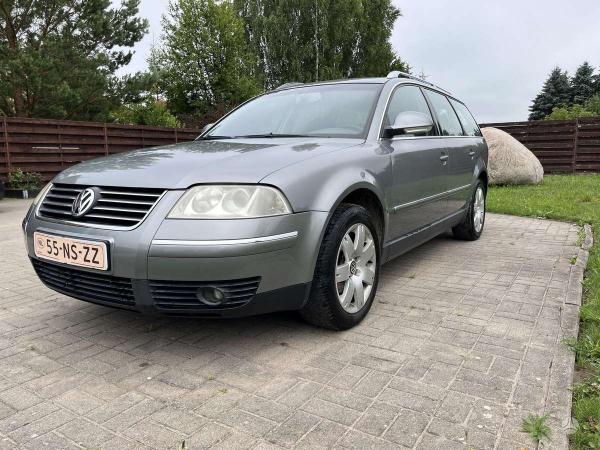 Grey Volkswagen Passat 2004 in Klaipeda, with an engine capacity of 1.98 L and mileage of 320 thousand km for 1700 €, photo 3 on AUTOMOTO.COM.LV