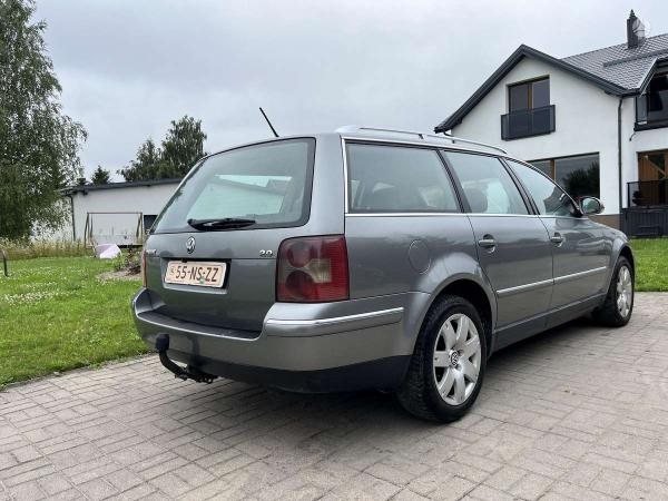 Grey Volkswagen Passat 2004 in Klaipeda, with an engine capacity of 1.98 L and mileage of 320 thousand km for 1700 €, photo 4 on AUTOMOTO.COM.LV