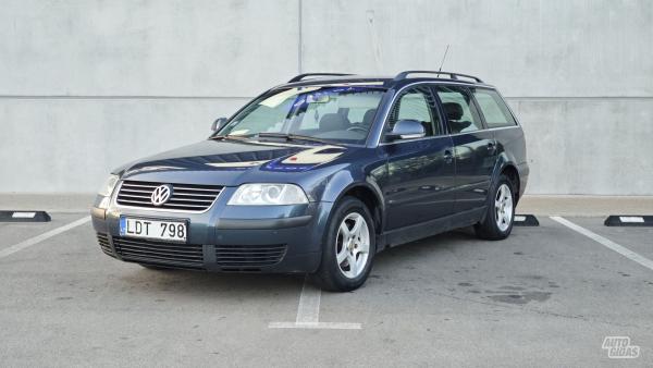 Pelēks Volkswagen Passat 2004 Alīta, ar dzinēja tilpumu 1.90 L un nobraukumu 358 tūkst. km par 1350 €, foto 5 vietnē AUTOMOTO.COM.LV