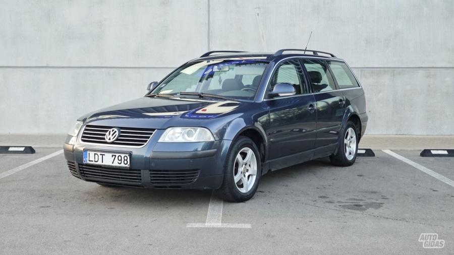 Pelēks Volkswagen Passat 2004 Alīta, ar dzinēja tilpumu 1.90 L un nobraukumu 358 tūkst. km par 1350 €, foto 6 vietnē AUTOMOTO.COM.LV