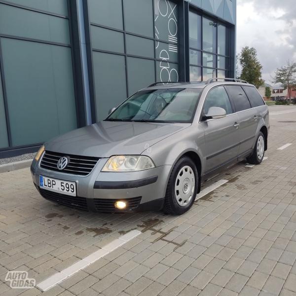 Grey Volkswagen Passat 2004 in Silute, with an engine capacity of 1.90 L and mileage of 0 thousand km for 1650 €, photo 3 on AUTOMOTO.COM.LV