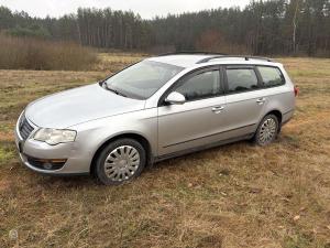 Grey Volkswagen Passat 2005 in Varena, with an engine capacity of 2.00 L and mileage of 329 thousand km for 2000 €, photo 5 on AUTOMOTO.COM.LV