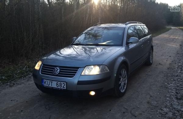 Grey Volkswagen Passat 2005 in Naujoji Akmene, with an engine capacity of 1.90 L and mileage of 356 thousand km for 1550 €, photo 1 on AUTOMOTO.COM.LV