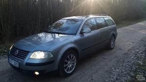 Grey Volkswagen Passat 2005 in Naujoji Akmene, with an engine capacity of 1.90 L and mileage of 356 thousand km for 1550 €, photo 3 on AUTOMOTO.COM.LV