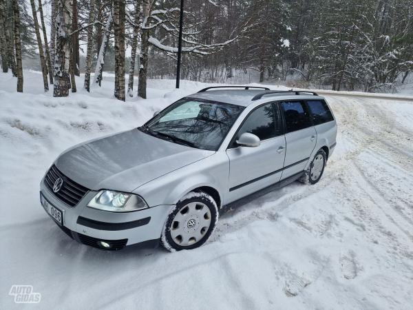 Grey Volkswagen Passat 2005 in Anyksciai, with an engine capacity of 1.90 L and mileage of 390 thousand km for 1260 €, photo 6 on AUTOMOTO.COM.LV