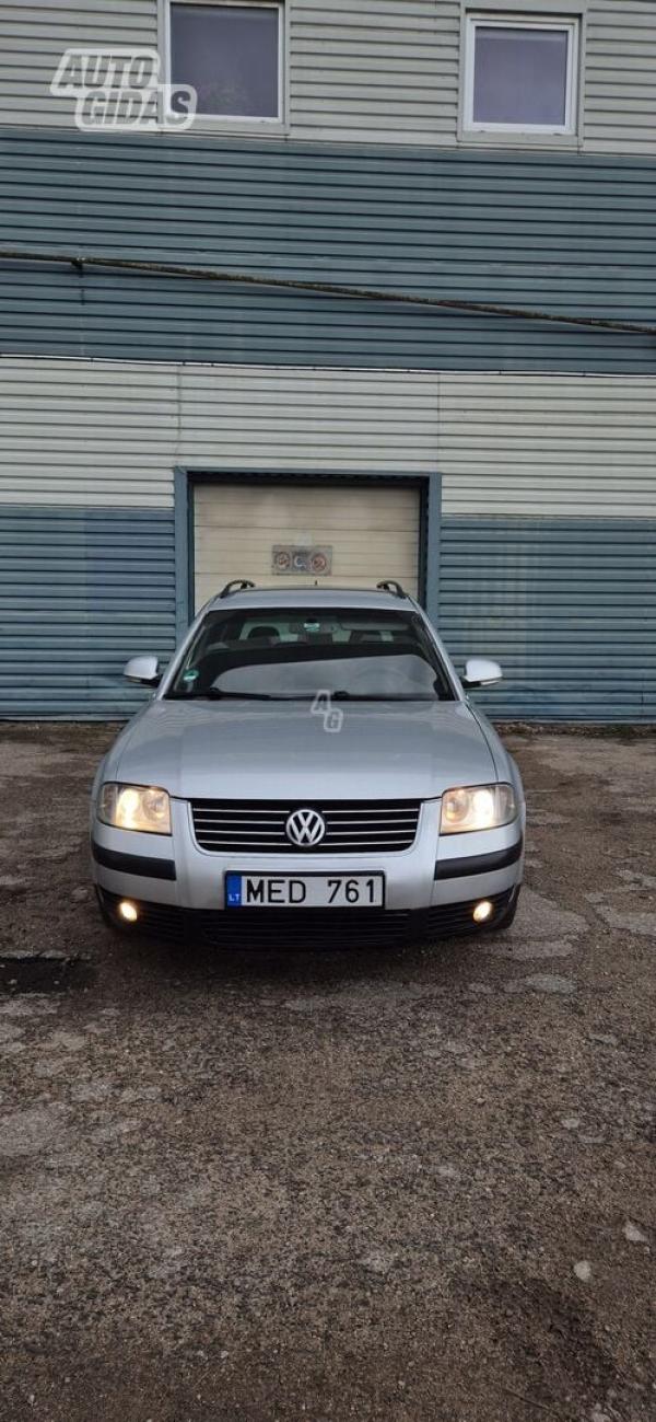 Grey Volkswagen Passat 2005 in Alytus, with an engine capacity of 1.90 L and mileage of 421 thousand km for 1490 €, photo 8 on AUTOMOTO.COM.LV