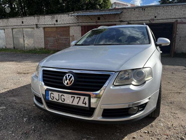 Grey Volkswagen Passat 2005 in Jonava, with an engine capacity of 1.97 L and mileage of 291 thousand km for 950 €, photo 5 on AUTOMOTO.COM.LV