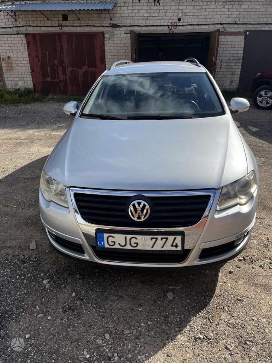 Pelēks Volkswagen Passat 2005 Jonava, ar dzinēja tilpumu 1.97 L un nobraukumu 291 tūkst. km par 950 €, foto 7 vietnē AUTOMOTO.COM.LV