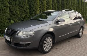 Grey Volkswagen Passat 2005 in Tallinn, with an engine capacity of 2.00 L and mileage of 316 thousand km for 1999 €, photo  on AUTOMOTO.COM.LV