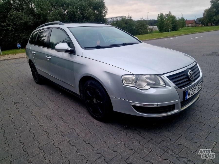 Grey Volkswagen Passat 2006 in Kaisiadorys, with an engine capacity of 2.00 L and mileage of 277 thousand km for 1850 €, photo 4 on AUTOMOTO.COM.LV