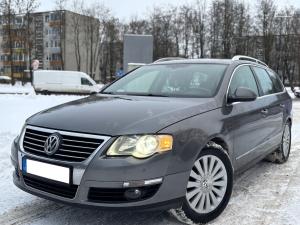 Pelēks Volkswagen Passat 2006 Kauņa, ar dzinēja tilpumu 2.00 L un nobraukumu 370 tūkst. km par 1950 €, foto  vietnē AUTOMOTO.COM.LV
