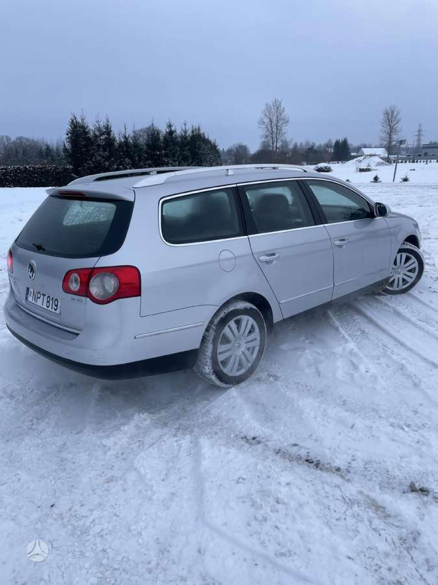 Pelēks Volkswagen Passat 2006 Tauragė, ar dzinēja tilpumu 1.97 L un nobraukumu 396 tūkst. km par 1777 €, foto 5 vietnē AUTOMOTO.COM.LV