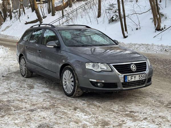 Pelēks Volkswagen Passat 2006 Viļņa, ar dzinēja tilpumu 1.97 L un nobraukumu 345 tūkst. km par 2350 €, foto 3 vietnē AUTOMOTO.COM.LV