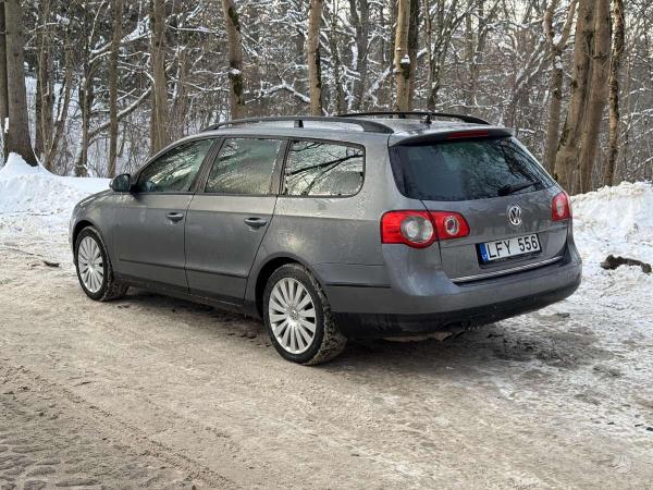 Pelēks Volkswagen Passat 2006 Viļņa, ar dzinēja tilpumu 1.97 L un nobraukumu 345 tūkst. km par 2350 €, foto 4 vietnē AUTOMOTO.COM.LV