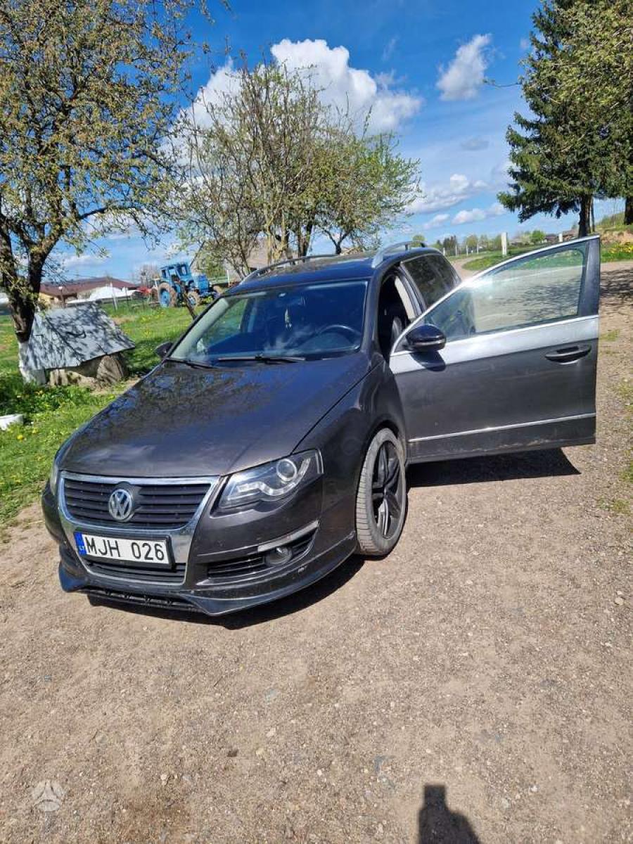 Grey Volkswagen Passat 2006 in Rietavas, with an engine capacity of 2.00 L and mileage of 450 thousand km for 600 €, photo 2 on AUTOMOTO.COM.LV