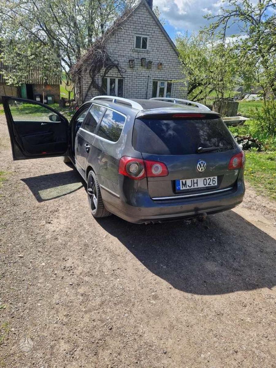 Grey Volkswagen Passat 2006 in Rietavas, with an engine capacity of 2.00 L and mileage of 450 thousand km for 600 €, photo 3 on AUTOMOTO.COM.LV