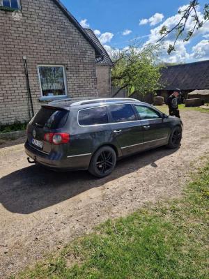 Grey Volkswagen Passat 2006 in Rietavas, with an engine capacity of 2.00 L and mileage of 450 thousand km for 600 €, photo 4 on AUTOMOTO.COM.LV