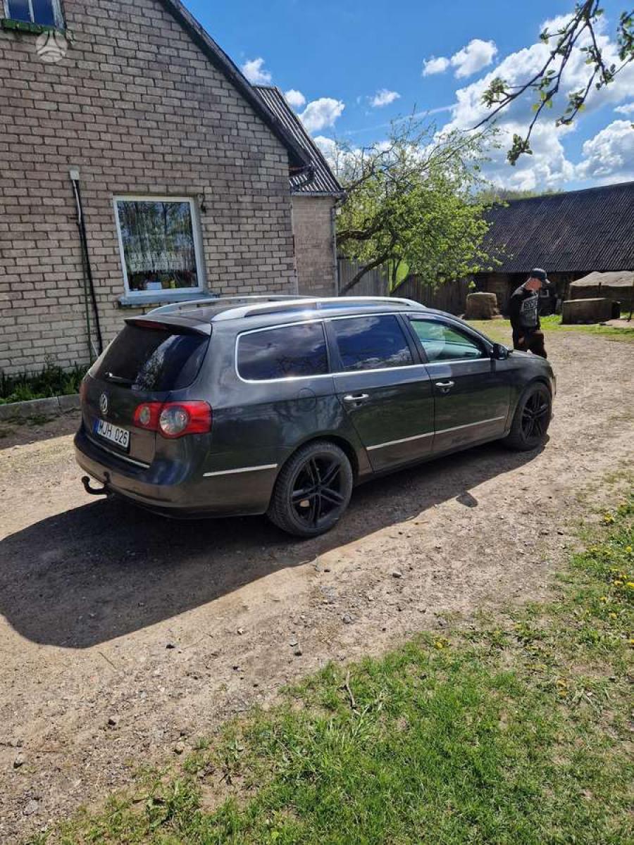 Grey Volkswagen Passat 2006 in Rietavas, with an engine capacity of 2.00 L and mileage of 450 thousand km for 600 €, photo 4 on AUTOMOTO.COM.LV
