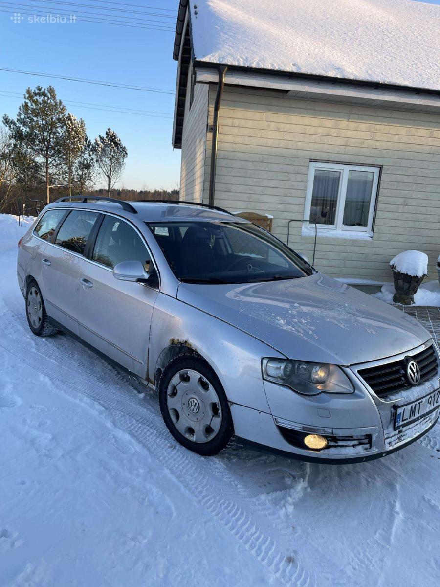 Pelēks Volkswagen Passat 2006 Mažeikiai, ar dzinēja tilpumu 2.00 L un nobraukumu 300 tūkst. km par 1200 €, foto 2 vietnē AUTOMOTO.COM.LV