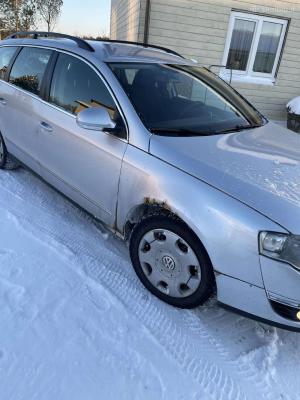 Pelēks Volkswagen Passat 2006 Mažeikiai, ar dzinēja tilpumu 2.00 L un nobraukumu 300 tūkst. km par 1200 €, foto 3 vietnē AUTOMOTO.COM.LV