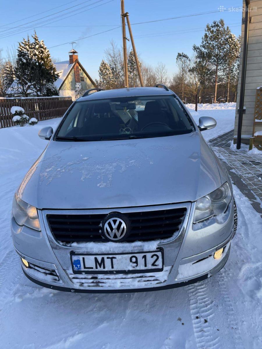 Pelēks Volkswagen Passat 2006 Mažeikiai, ar dzinēja tilpumu 2.00 L un nobraukumu 300 tūkst. km par 1200 €, foto 4 vietnē AUTOMOTO.COM.LV