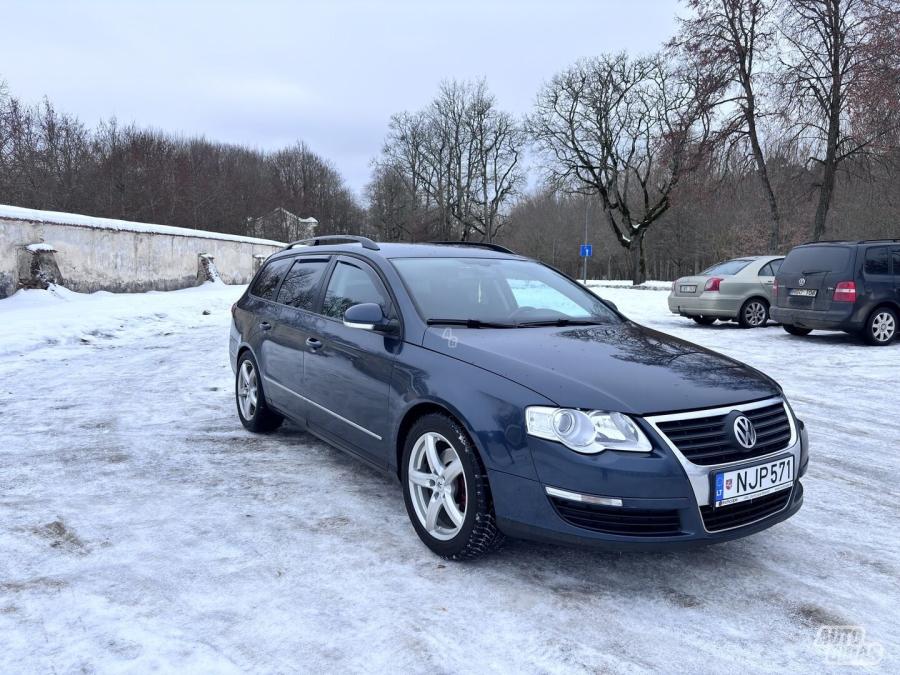 Grey Volkswagen Passat 2006 in Kaunas, with an engine capacity of 2.00 L and mileage of 330 thousand km for 2250 €, photo 4 on AUTOMOTO.COM.LV