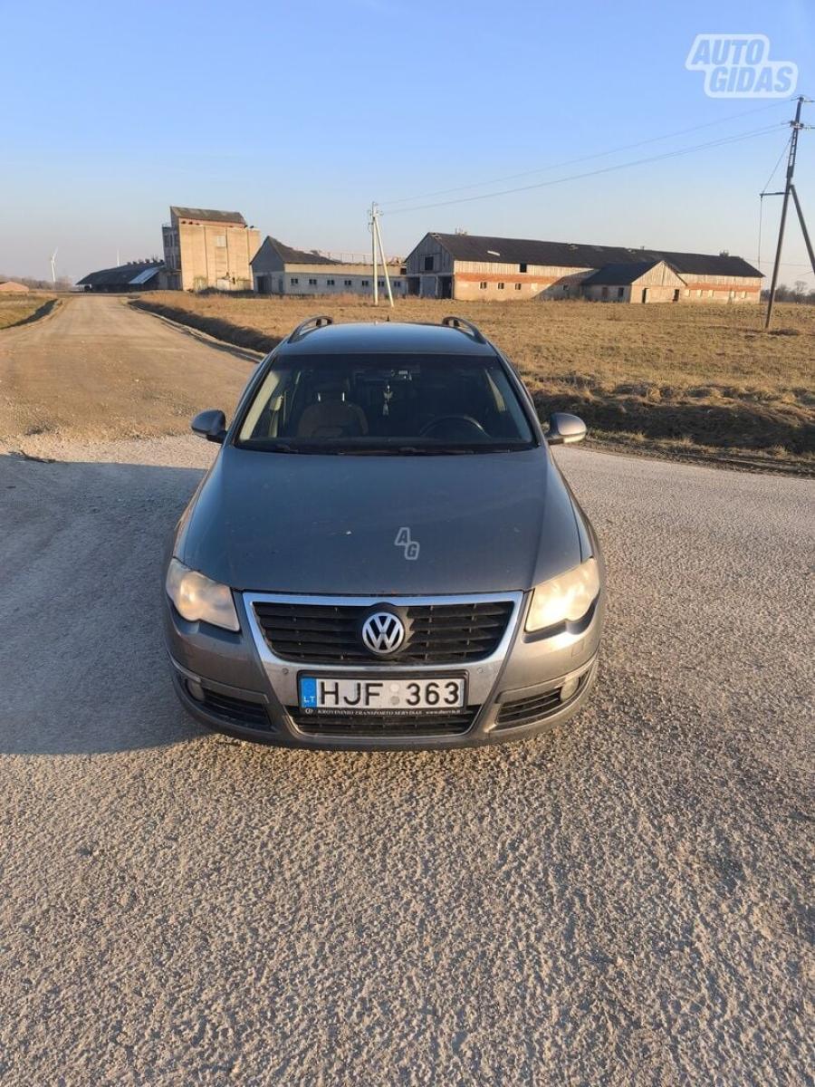 Pelēks Volkswagen Passat 2006 Viļņa, ar dzinēja tilpumu 2.00 L un nobraukumu 525 tūkst. km par 1300 €, foto 2 vietnē AUTOMOTO.COM.LV